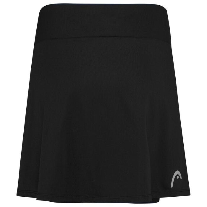 HEAD Womens Club Basic Badminton Skort Long - Black — Badminton HQ