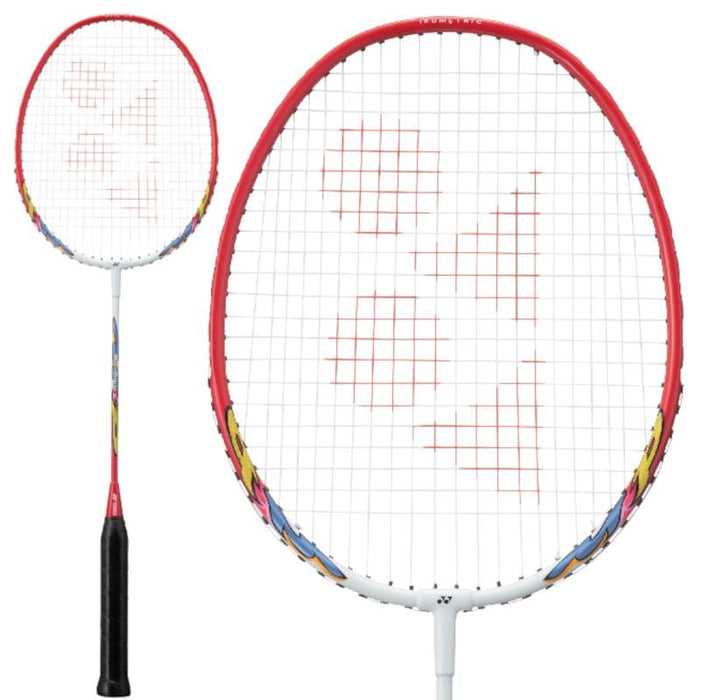 Yonex Muscle Power 1 Badminton Racket - White / Red — Badminton HQ