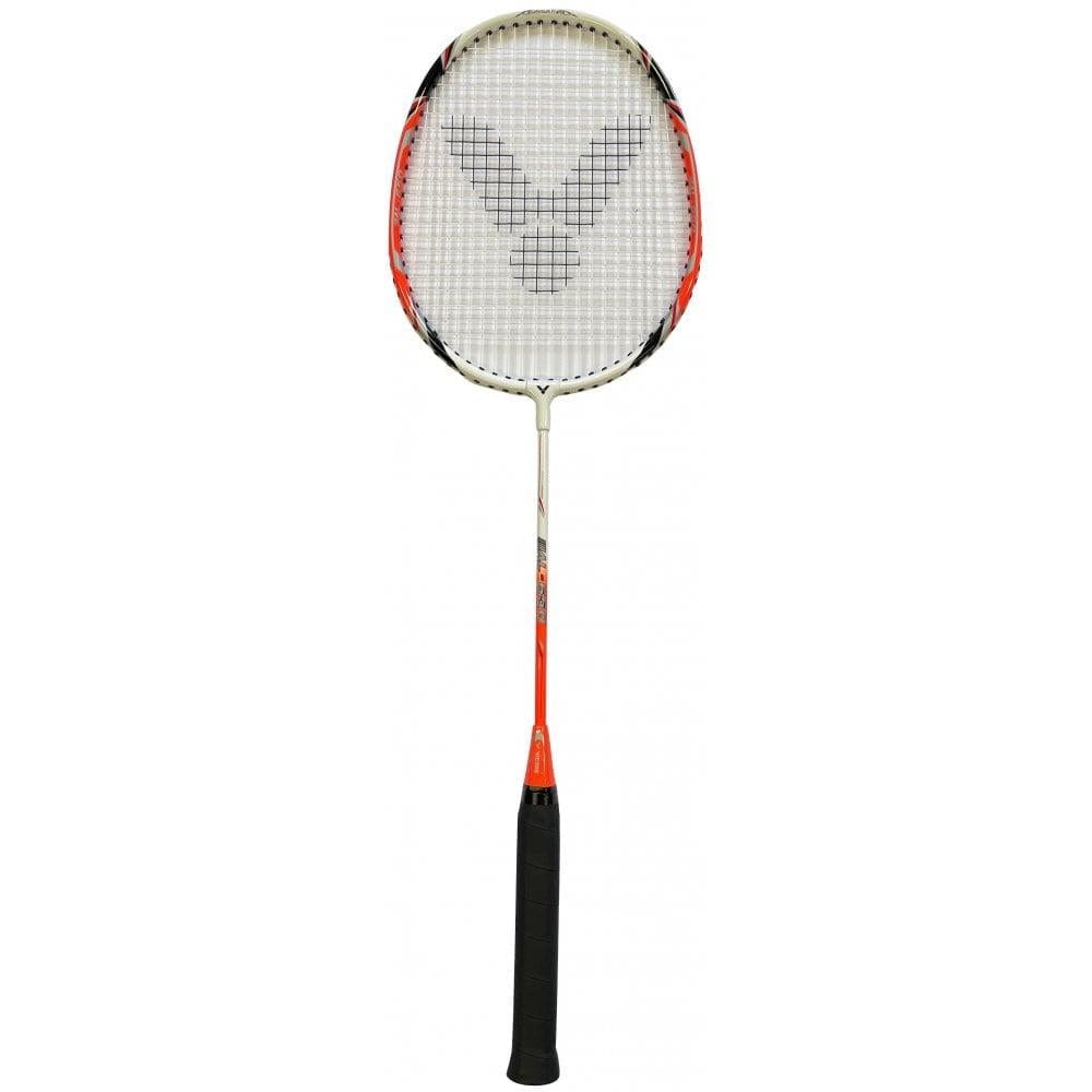 Victor AL650 Junior Badminton Racket - White / Orange — Badminton HQ