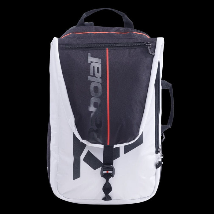 Babolat Pure Strike Backpack - White / Red — Badminton HQ
