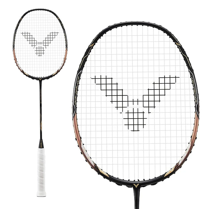 Buy Victor Thruster F C Badminton Racket - Black Gold — Badminton HQ