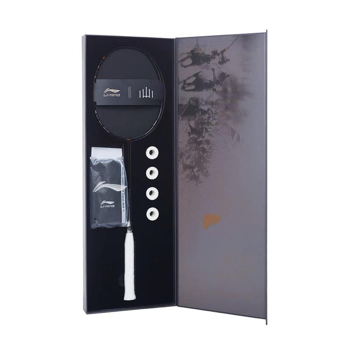 Li-Ning Limited Edition 'Mountain' 4U Badminton Racket Box Set - Black ...