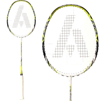 Ashaway Superlight 10 Hex Badminton Racket - White Green — Badminton HQ
