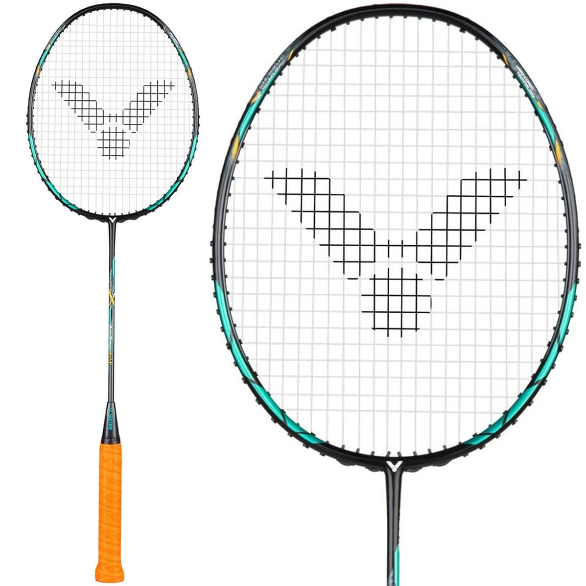 Victor Auraspeed 80X Badminton Racket - Green - Professional — Badminton HQ