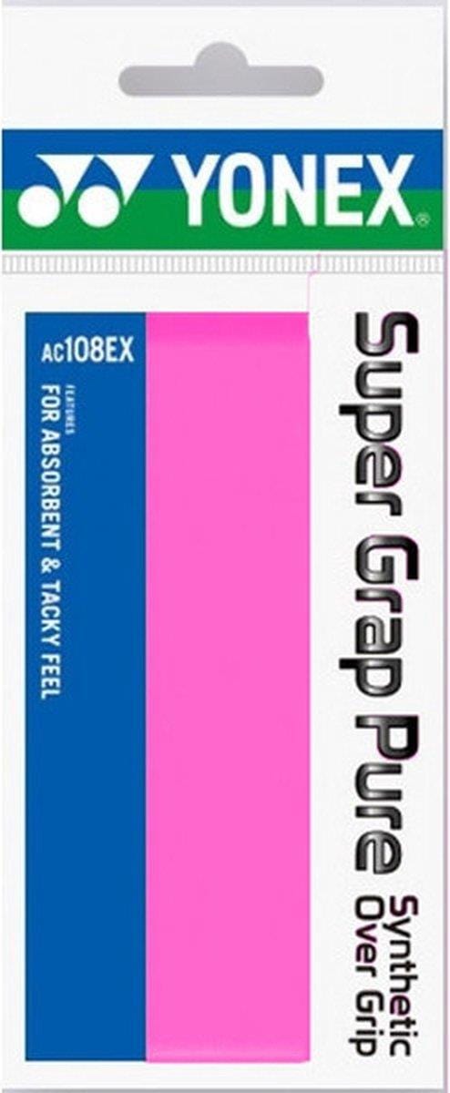 Yonex AC108 Super Grap Pure - Pink — Badminton HQ