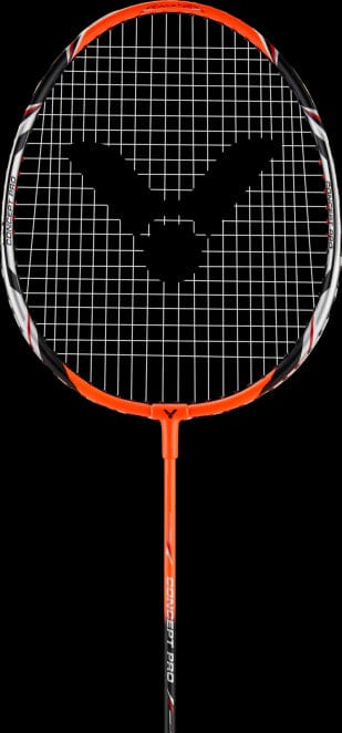 Victor Concept Pro Badminton Racket - Orange / Black